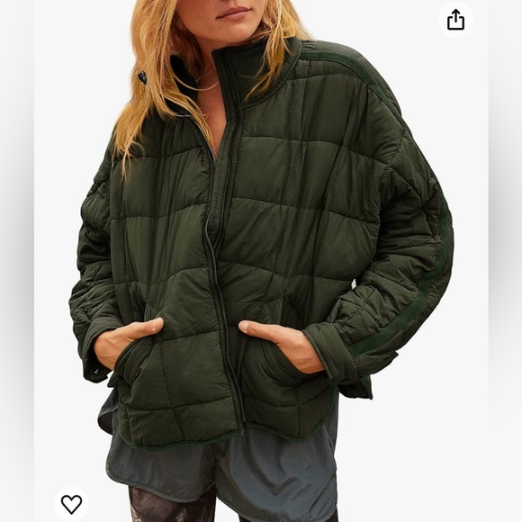 Amazon | Jackets & Coats | Aiopr Womens Lightweight Short Puffer Jacket ...